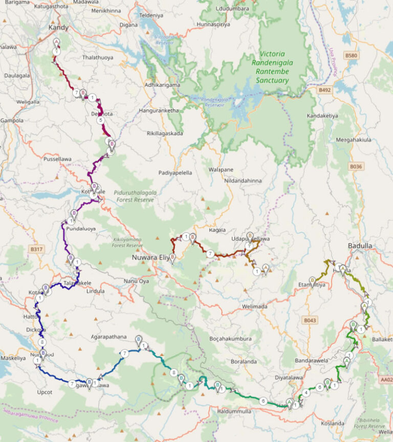 The Pekoe Trail - Amazing 300km trail through the Central Highlands ...